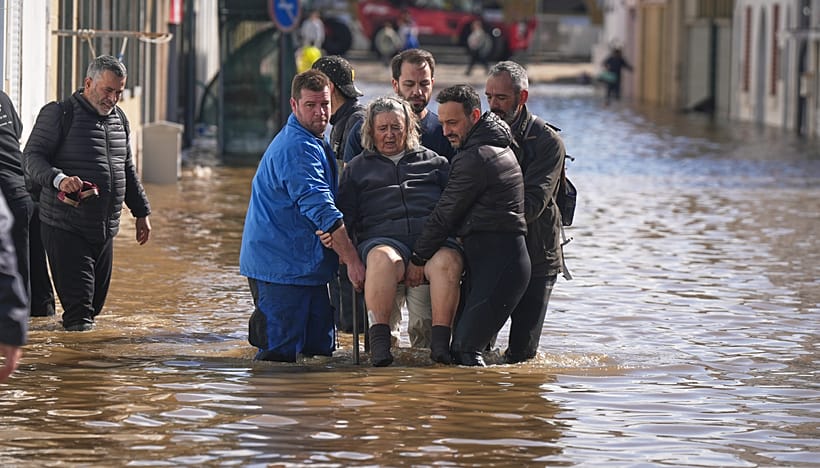 Storm Marta batters Portugal and Spain just days after deadly floods ...