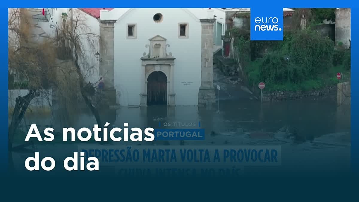 Vídeo. Notícias do dia | 9 de fevereiro 2026 - Tarde | Euronews