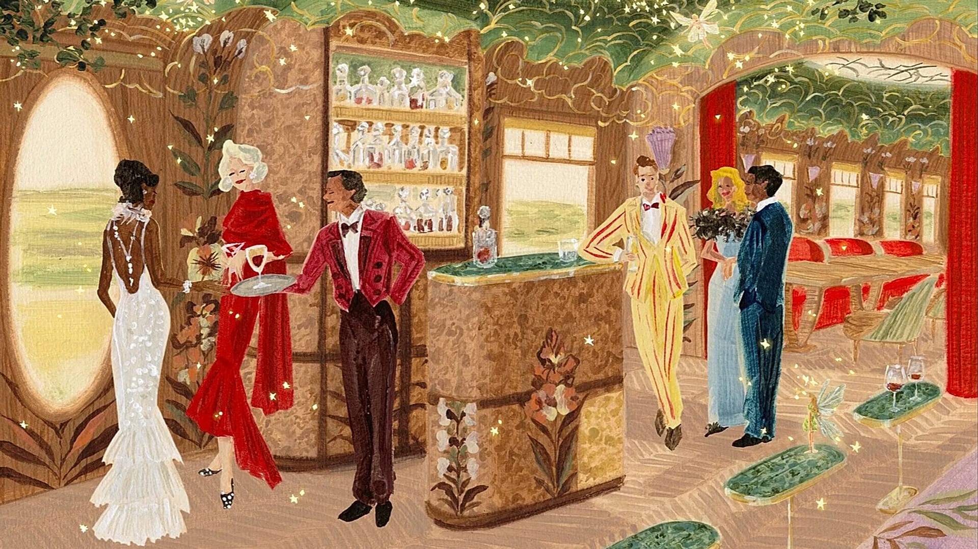 The iconic British Pullman just unveiled a new Baz Luhrmann-designed ...