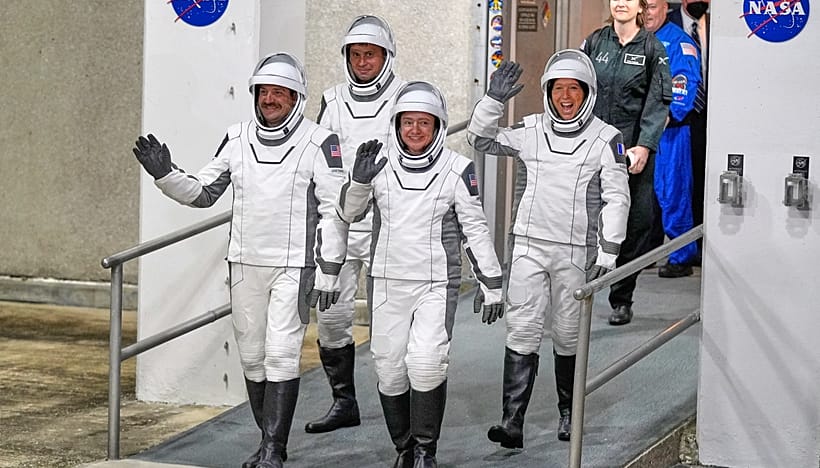 International astronauts launch to ISS after NASA's first medical ...