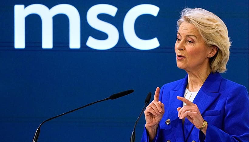Video. Von der Leyen calls to define European mutual defence, rebukes ...