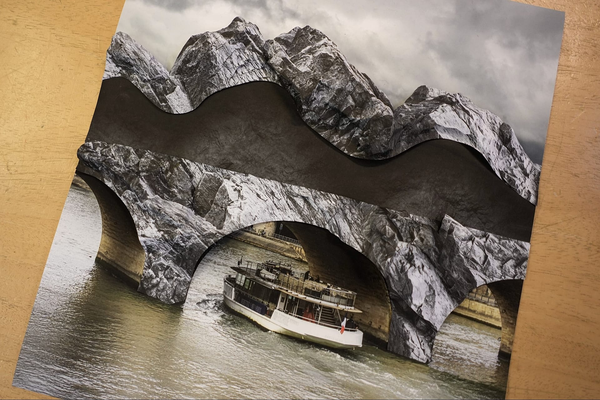 Walk this way: French artist JR reveals plan to turn Pont Neuf bridge ...