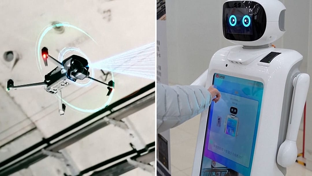 China pone a prueba el metro del futuro con perros robot y humanoides ...