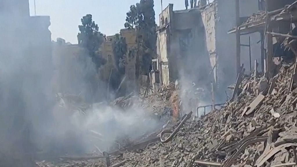 Video. Footage shows destruction in Iran following US-Israeli strikes ...