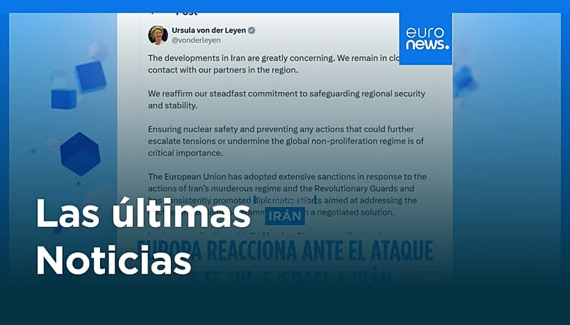 Vídeo. Últimas noticias | 28 febrero 2026 - Tarde | Euronews