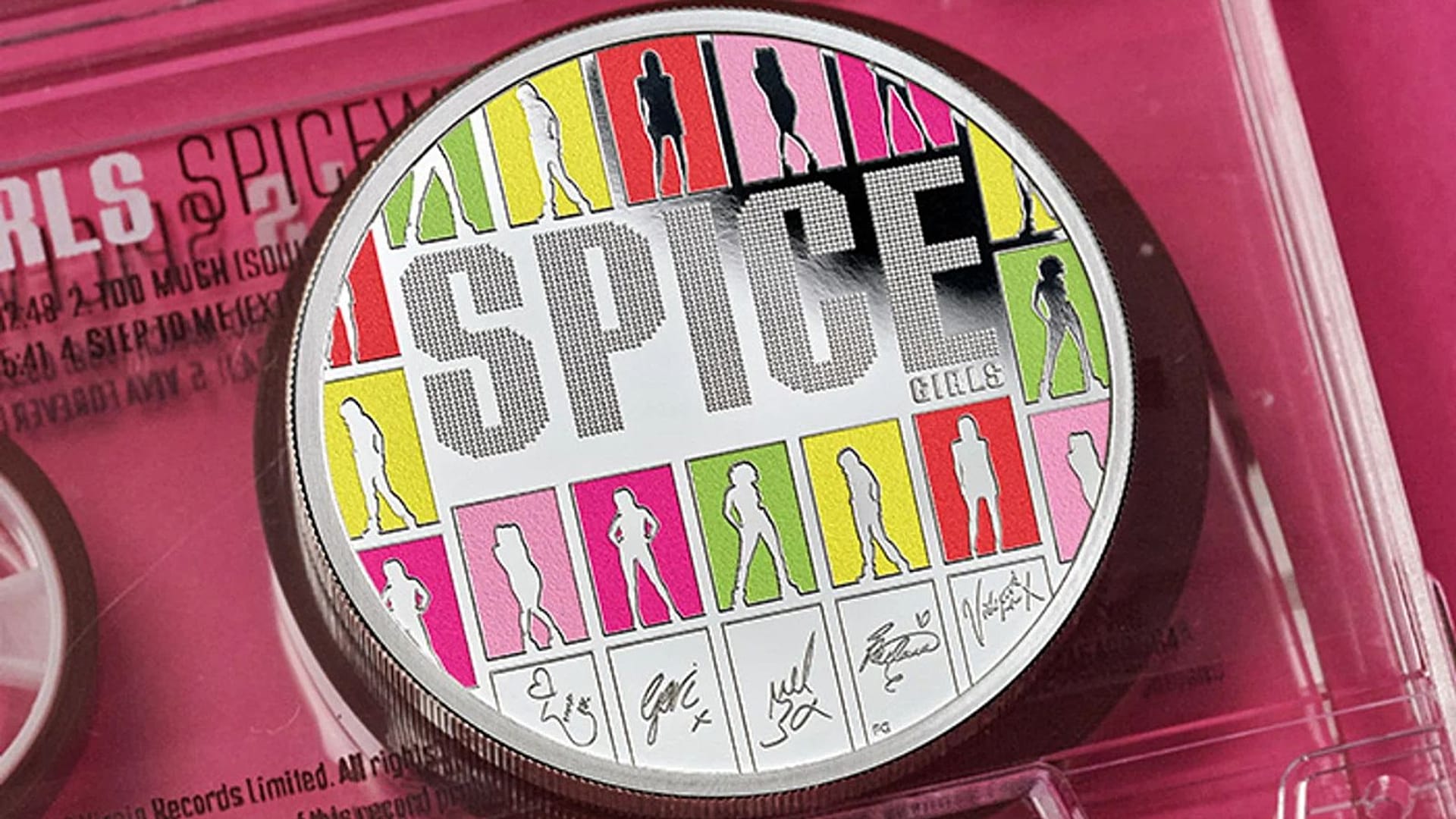 UK’s Royal Mint honour the Spice Girls with commemorative coin for ...