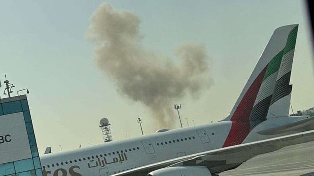 Vídeo. Ataque com drones iranianos suspende voos no aeroporto do Dubai ...