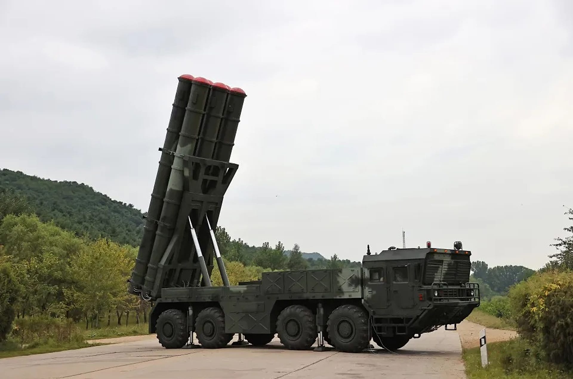 North Korea conducts test of nuclear-capable rocket launchers