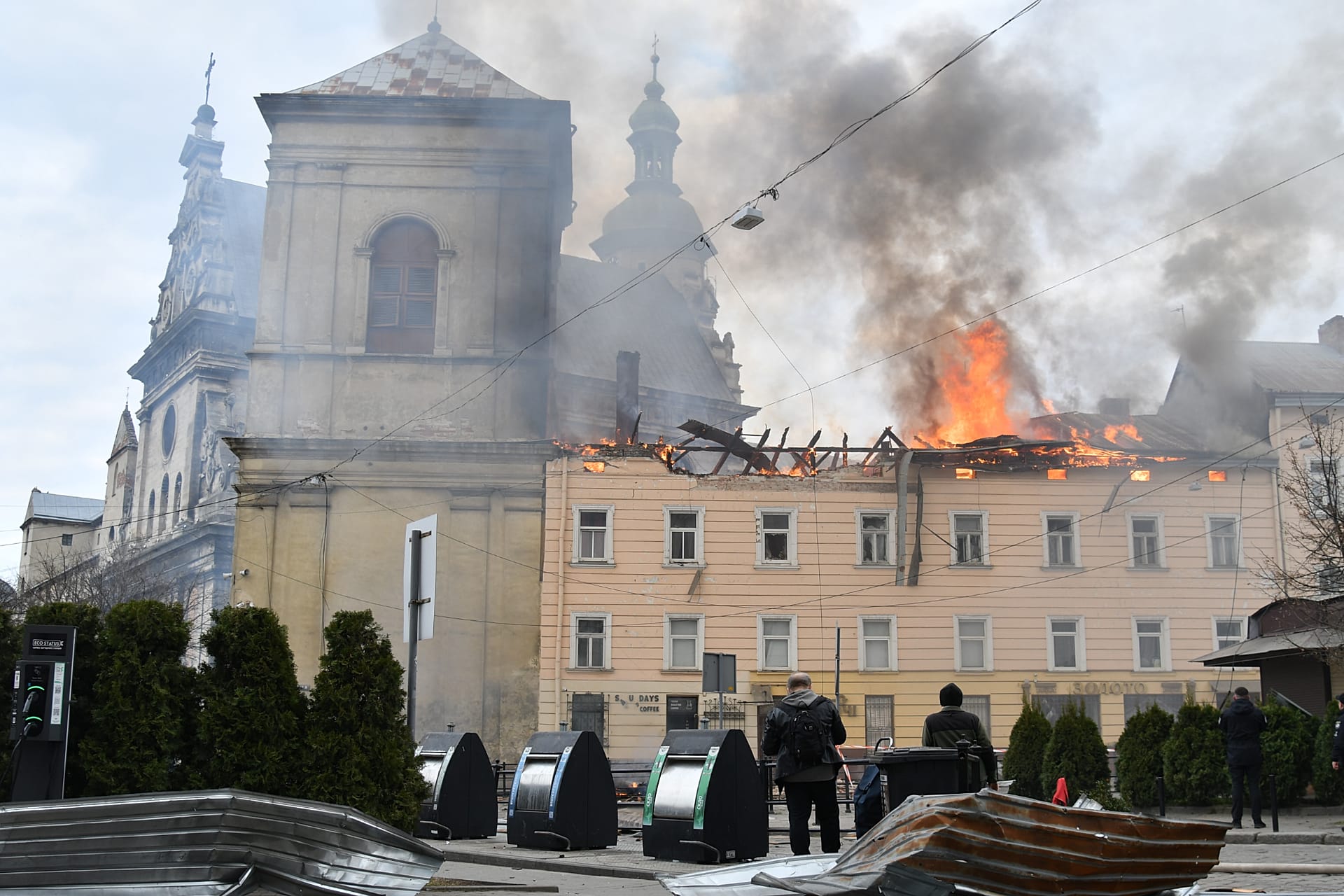 Russia fired record number of drones at Ukraine in March, new air force ...
