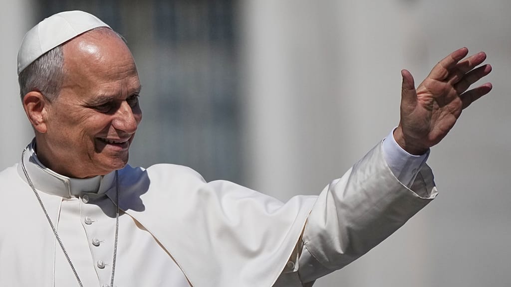 Historischer Besuch von Papst Leo XIV. in Monaco, das erste Mal seit ...