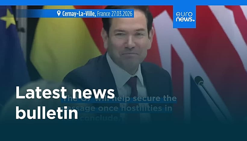 Video. Latest news bulletin | March 28th, 2026 – Morning | Euronews