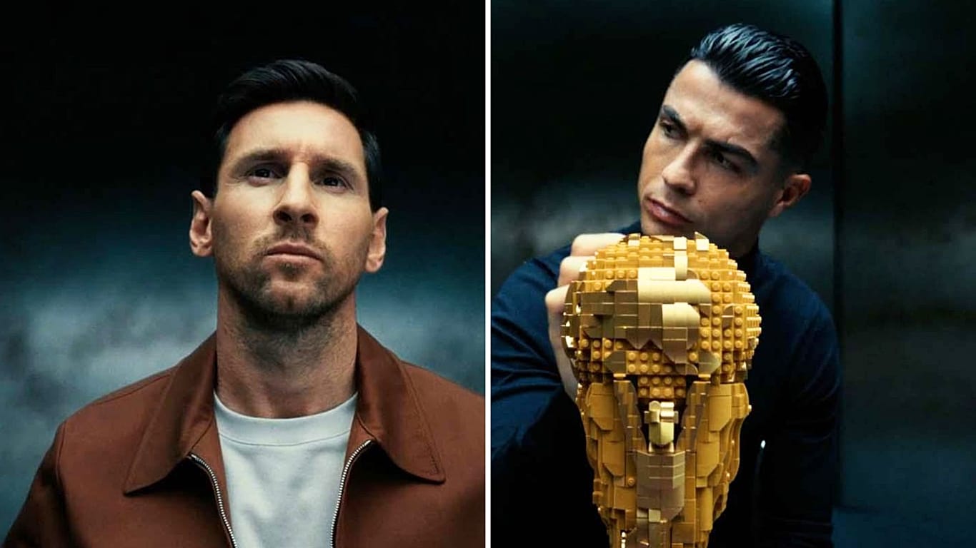 Ronaldo i Messi znów razem w viralowej kampanii LEGO o mundial | Euronews