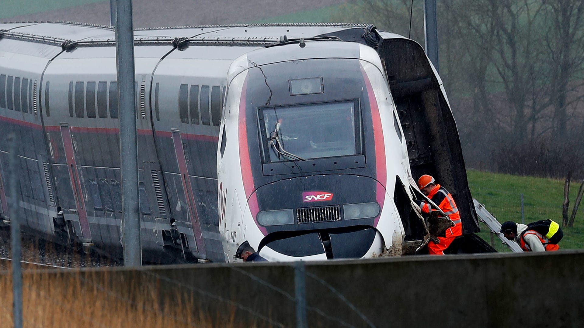 French TGV train collides with a truck, killing one and injuring 27 ...