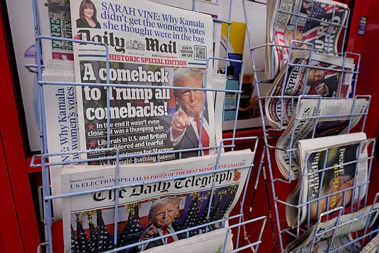 UK approves takeover of Telegraph newspaper by German publishing giant ...