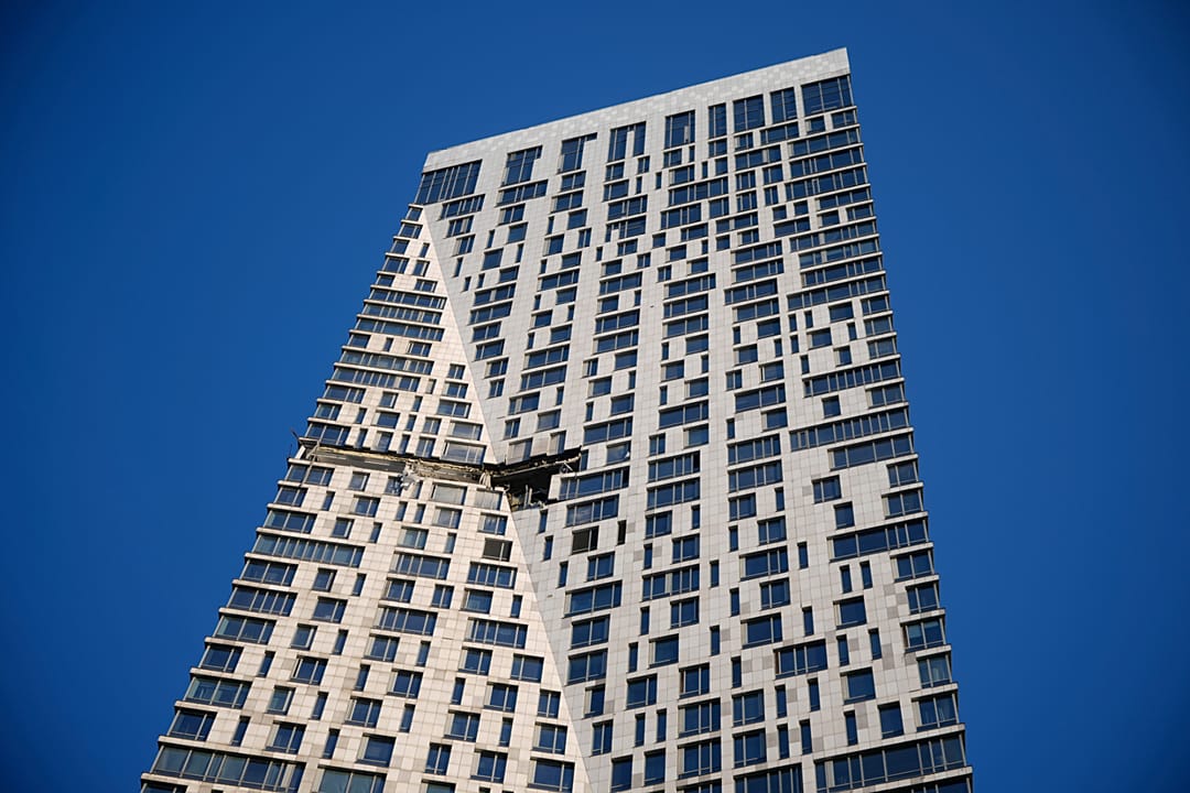 Drone strikes Moscow building just days before Russia's Victory Day ...