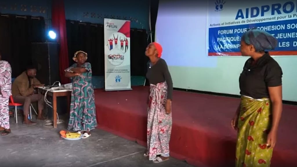 RDC - Goma : chants, théâtre, danses et débats pour sensibiliser contre ...