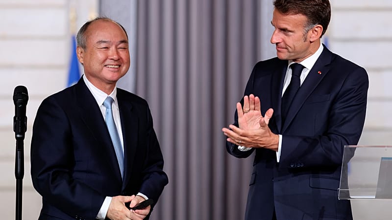 'Creating thousands of high-skilled jobs': SoftBank to invest €75bn in ...