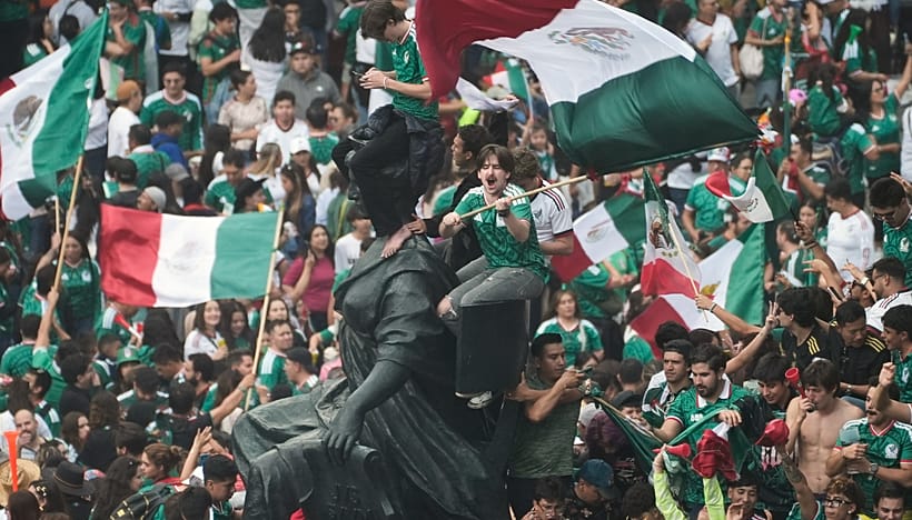 Video. Mexico fans celebrate World Cup win over South Africa | Euronews