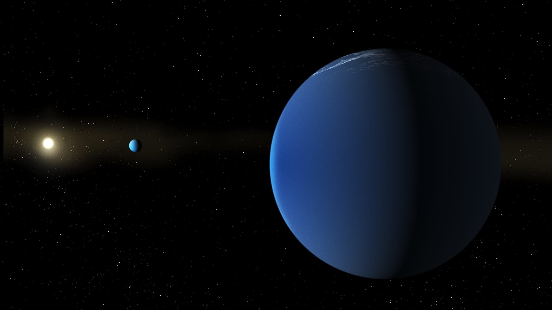 Bigger than Jupiter, lighter than cotton candy: Astronomers discover ...