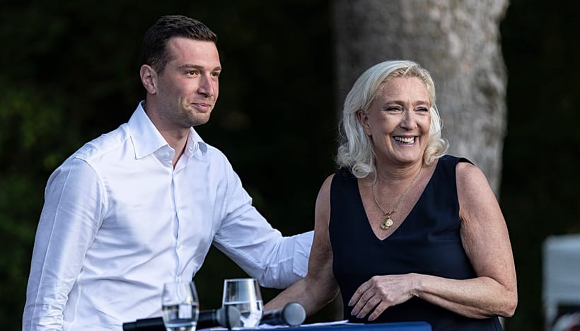 Video. Marine Le Pen and Jordan Bardella pledge unity | Euronews